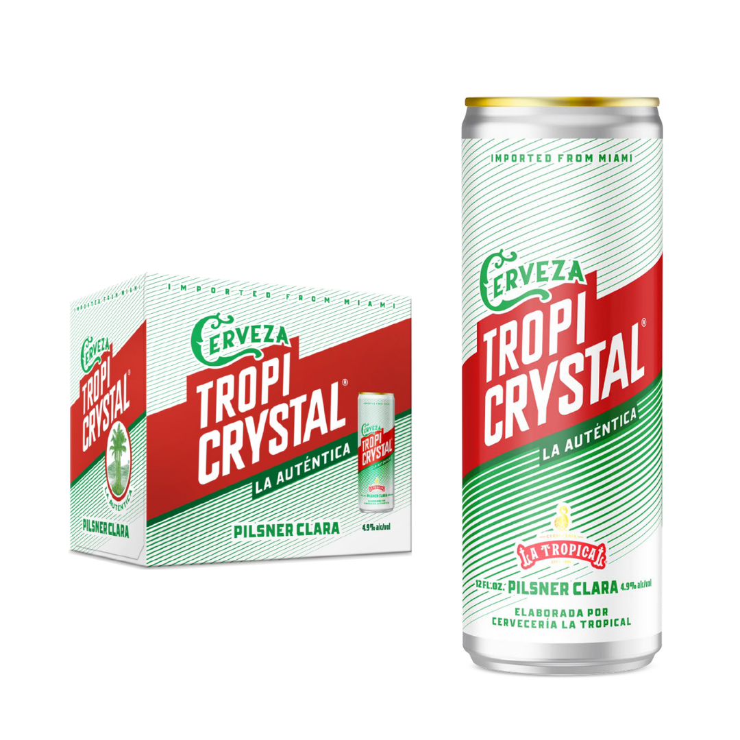 Cerveza Tropi Crystal 6x12oz Cans – Brickell Wine Bank