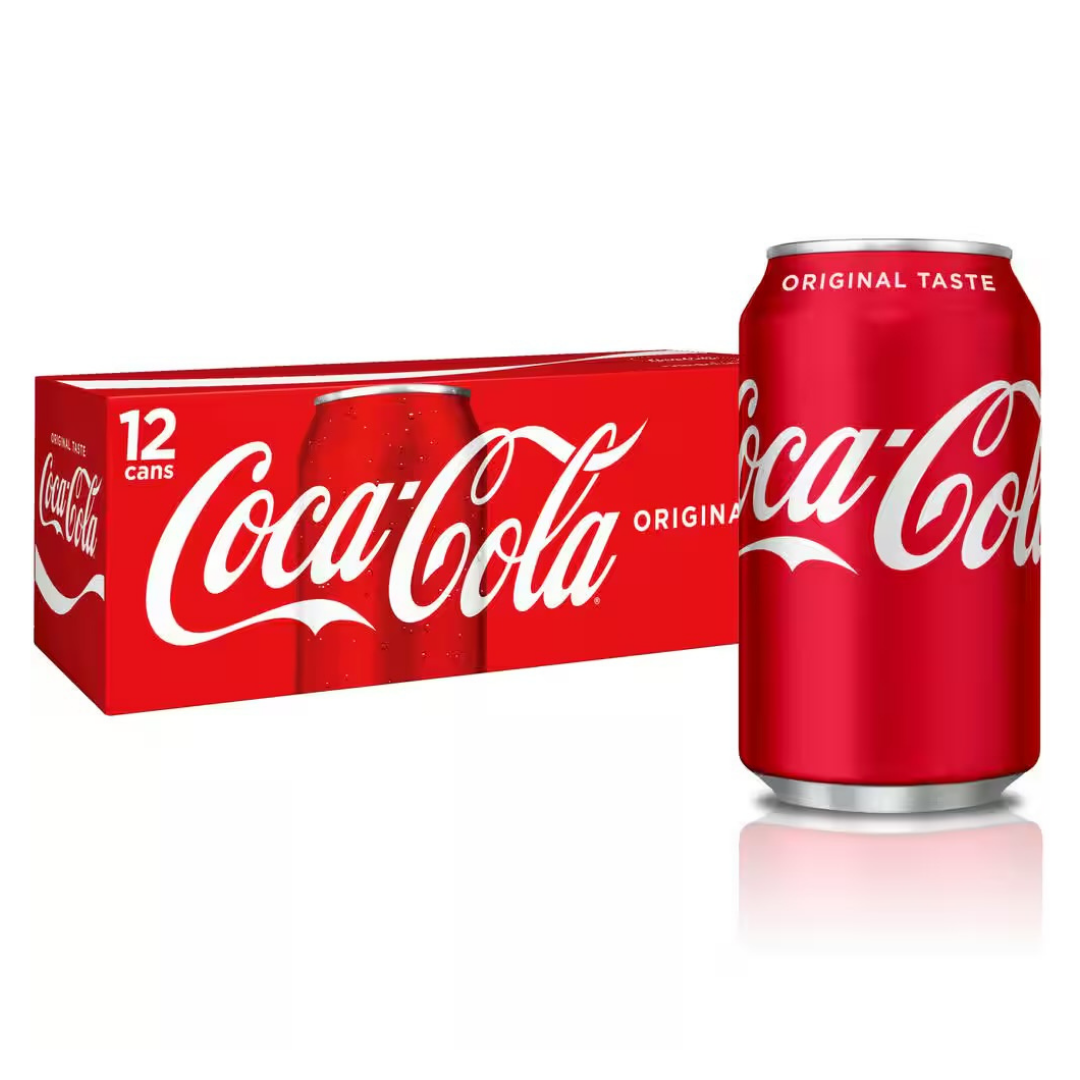 Coca Cola Original 12 Pack Cans – Brickell Wine Bank